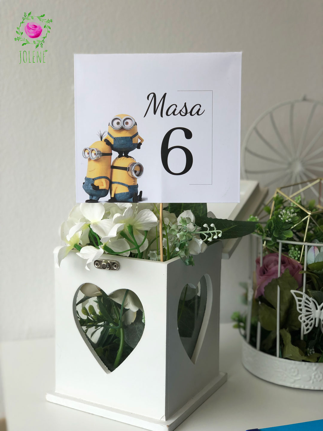 Număr de masă MINIONS - Numere de masă - Jolene